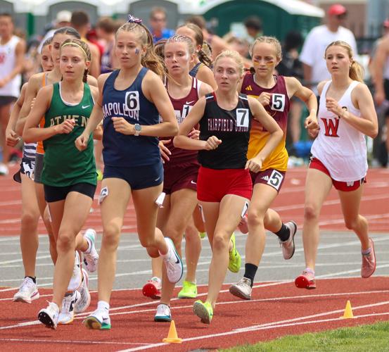 Napoleon's Huddle caps off freshman year with podium finish in 3,200 at ...