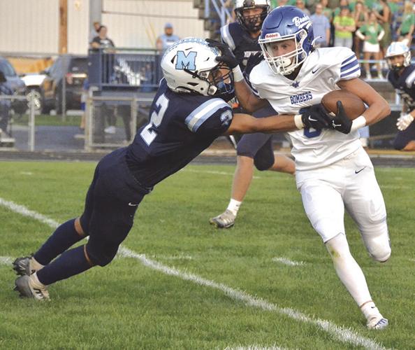 Bombers soar by Locomotives for TAAC football win | Bryan Times ...