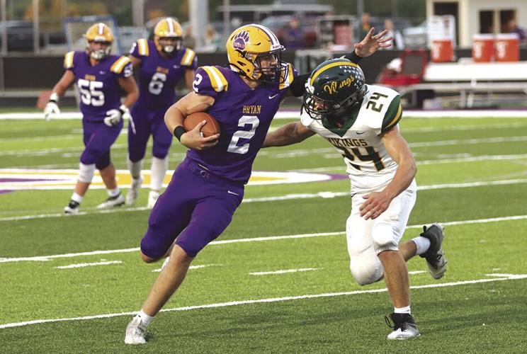 Bryan football rumbles over Evergreen for NWOAL victory | Bryan Times ...