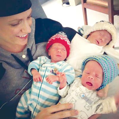 'Incredibly rare' identical triplets born this month have ties to Bryan ...