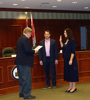 Mayor sworn in for second term | Local News | bryantimes.com