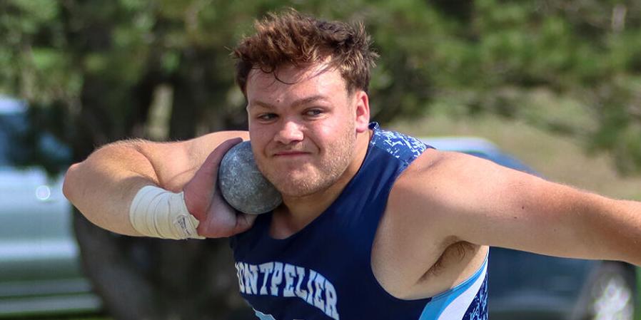 Montpelier's Pontious aiming for more than just placing in shot put ...