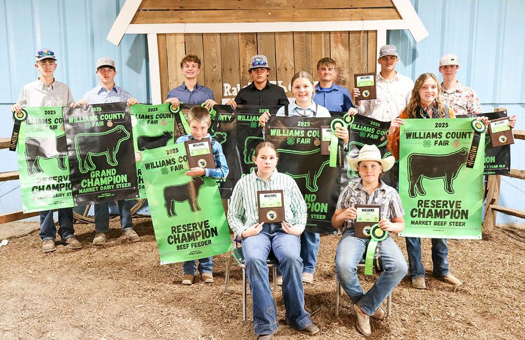 Williams County Junior Fair Beef winners | Williams County Fair ...