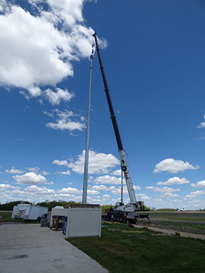 New emergency communications tower erected | Local News | bryantimes.com