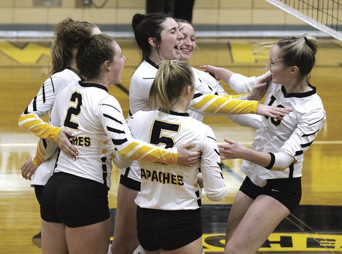 Ricica, Crites reach milestones as Fairview volleyball wins 6th ...