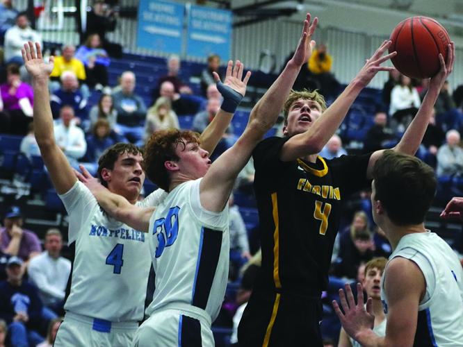 Montpelier boys basketball pulls away in the second half to beat ...