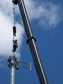 New emergency communications tower erected | Local News | bryantimes.com