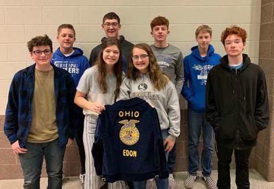 Edon FFA members receive free FFA jackets | | bryantimes.com