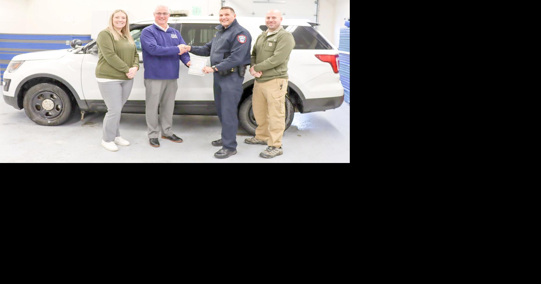 Defiance police donate patrol vehicle to Four County law enforcement ...