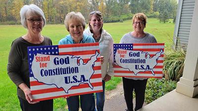 Sign campaign promotes God, Constitution and USA | Local News ...