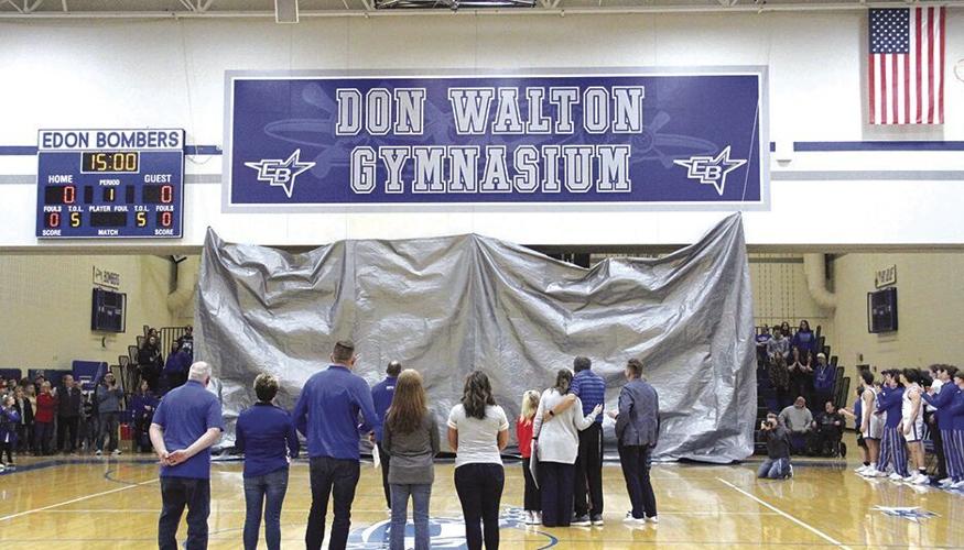Edon Northwest Local Schools renames gym Don Walton Gymnasium | Bryan ...