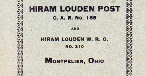 Hiram Louden: Little known, but remembered | | bryantimes.com