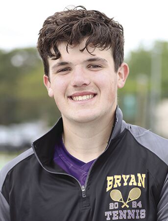 Bryan's Bassett sweeps his way to state berth at Division II district boys tennis tournament ...