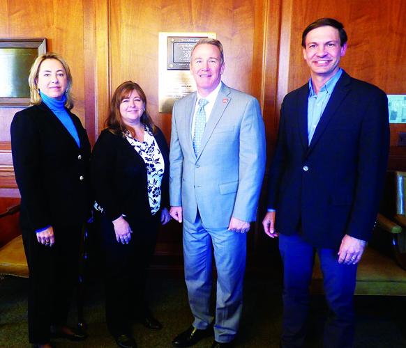 Sen. Husted tours Ohio Art, talks tariffs | News | bryantimes.com