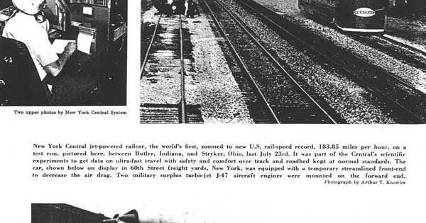 50 years since rail speed record set | News | bryantimes.com