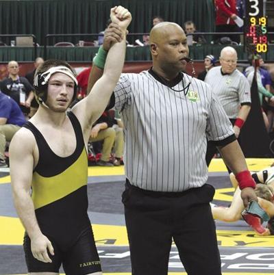 Fairview's Bennett finishes 6th at Division III state boys wrestling ...