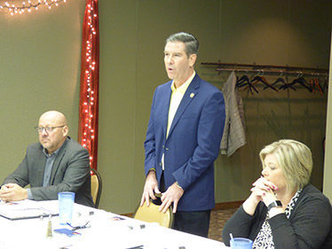 Craig S. Riedel speaks to county GOP | Local News | bryantimes.com