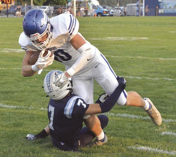 Bombers soar by Locomotives for TAAC football win | Bryan Times ...