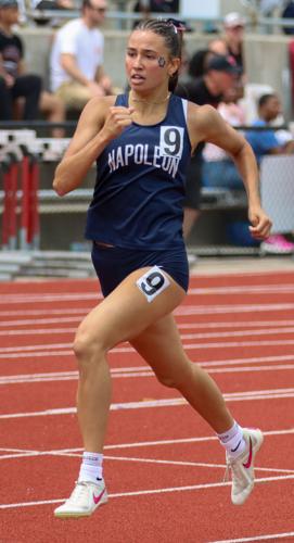 Napoleon's Huddle caps off freshman year with podium finish in 3,200 at ...