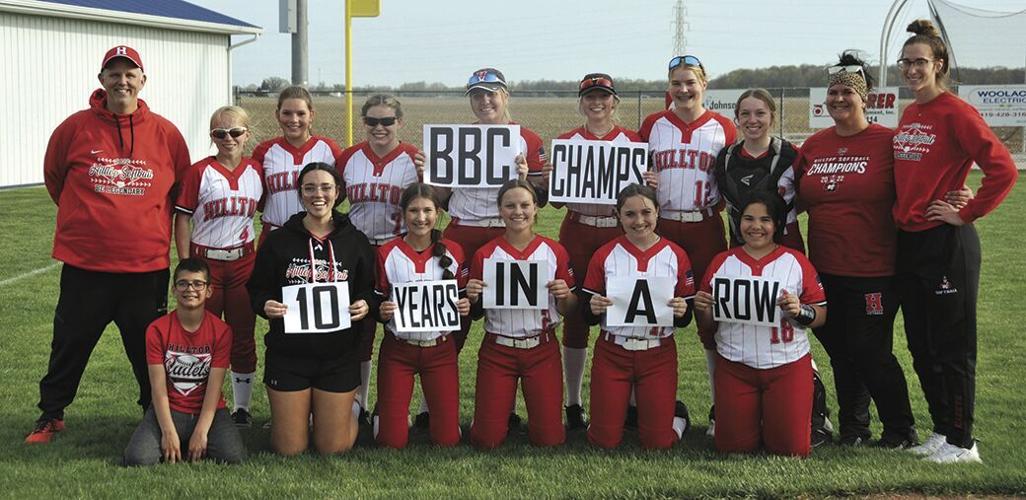 Hilltop softball beats Stryker, clinches share of 10th straight BBC ...