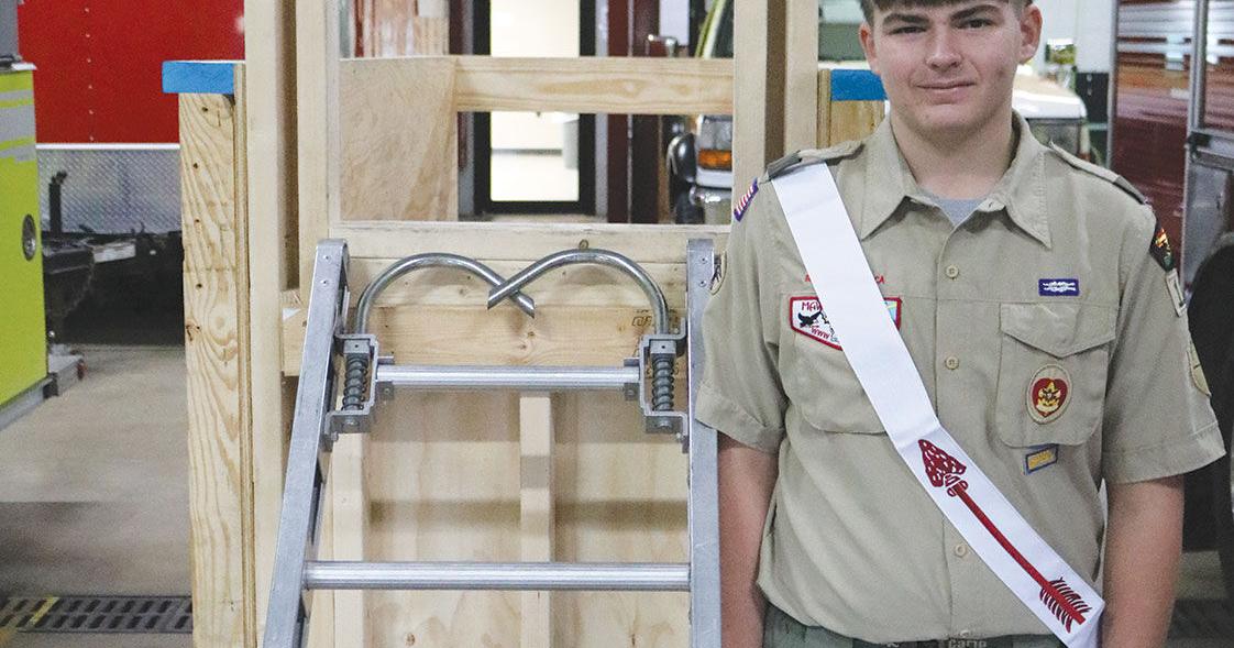 Montpelier Scout builds lifesaving training tool for firefighters ...