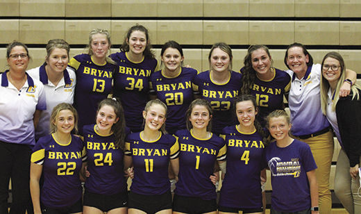 Bryan volleyball outlasts Archbold to win NWOAL title share | Bryan ...