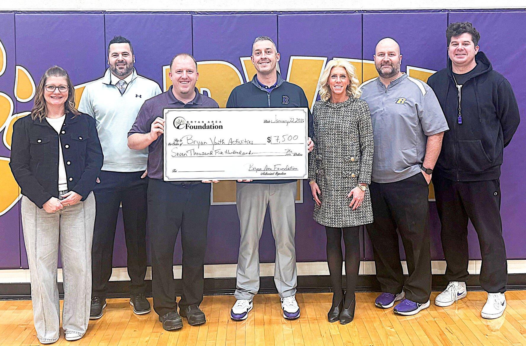 Bryan youth athletics receive $7,500 from local fund | News ...