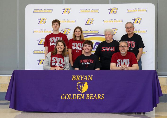 Seven Bryan seniors commit to continue their athletic careers at annual ...