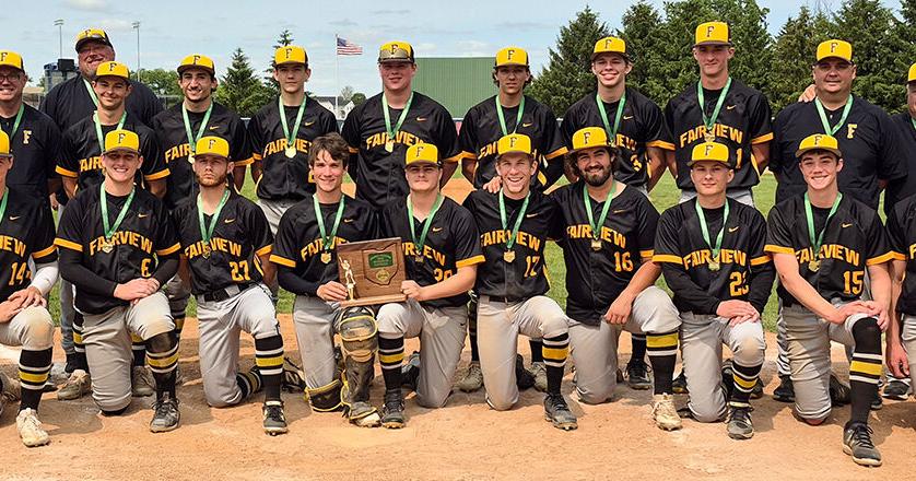 Fairview baseball holds off Lincolnview to win first district crown ...