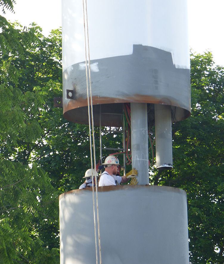 New water tower raised in West Unity | Local News | bryantimes.com