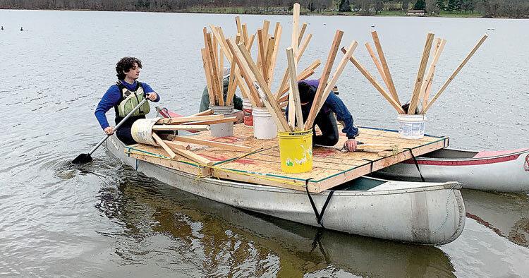 Scouts provide new habitat for fish in Lake Galena | Education ...
