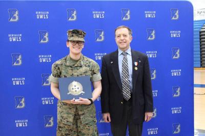 Marine Corps JROTC cadet honored by the Washington Crossing Chapter SAR | Education ...