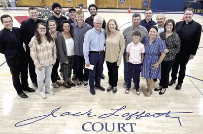Jack Lafferty, longtime OLMC coach, honored with court dedication ...