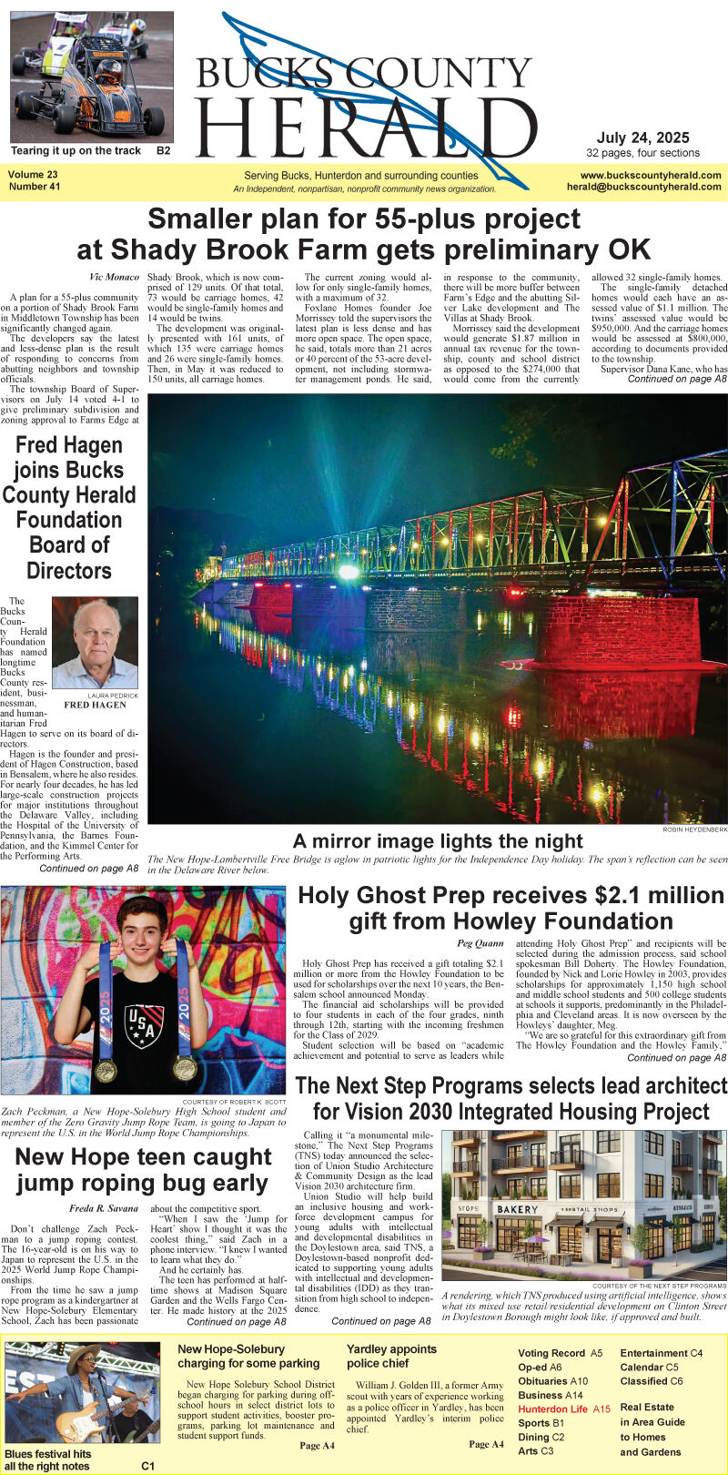 Bucks IU celebrates 55 graduates | Education | buckscountyherald.com