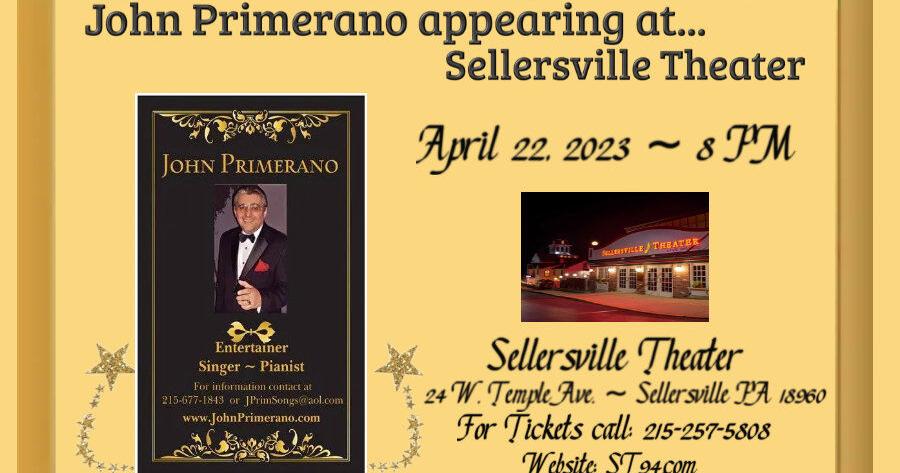 John Primerano sings the Great American Songbook in Sellersville | Arts ...