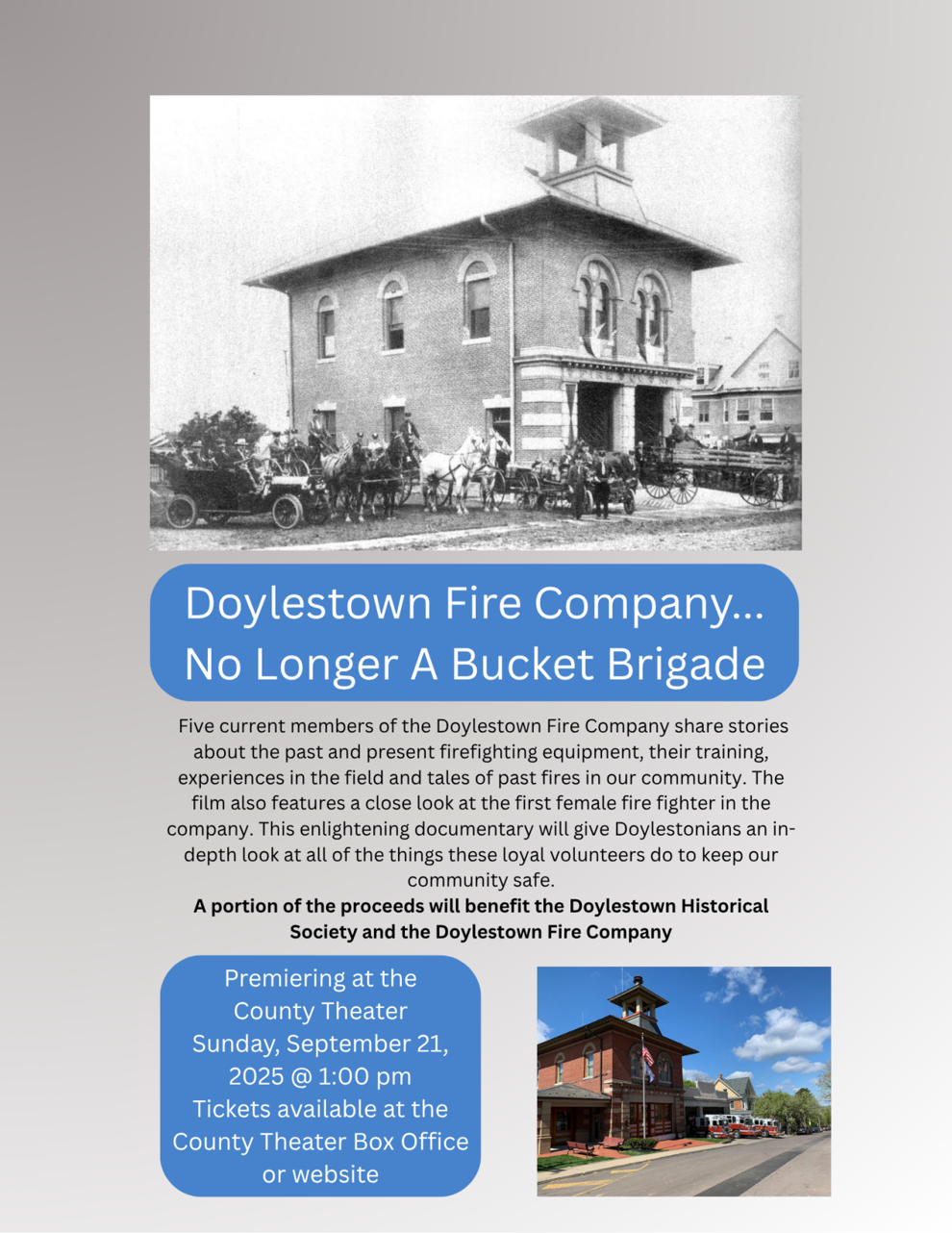 Doylestown Historical Society to debut documentary on Doylestown Fire ...