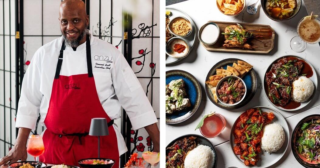 Executive chef Vincent Scott keeps it true to the cuisine at Anzu ...