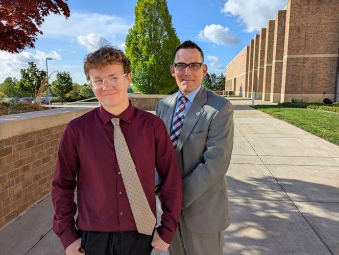 Wesley George serves as "Principal for the Day" at Pennridge HS ...