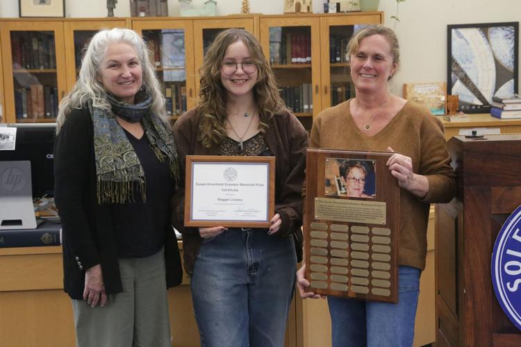 Solebury School 2024 graduate Maggie Livezey receives Susan Hirschfeld ...