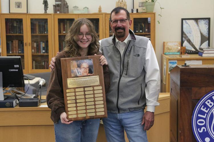 Solebury School 2024 graduate Maggie Livezey receives Susan Hirschfeld ...