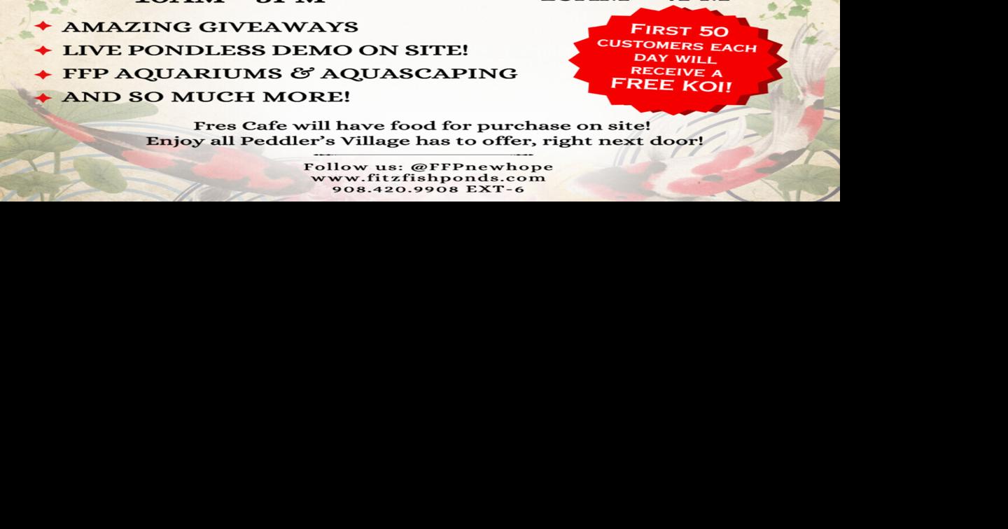 Fitz's Fish Ponds & FFP Aquariums & Aquascaping: New Hope Store Grand Opening! | Calendar ...