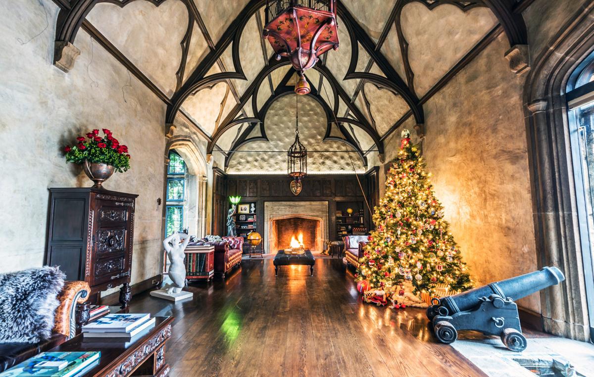 Inside a castle in Allentown