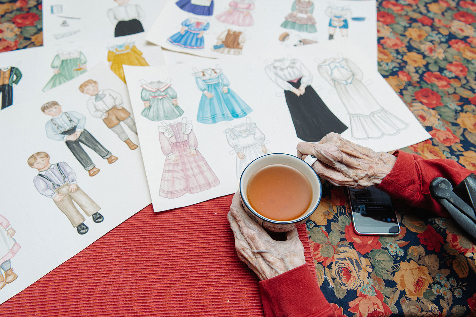 The enduring art of paper dolls