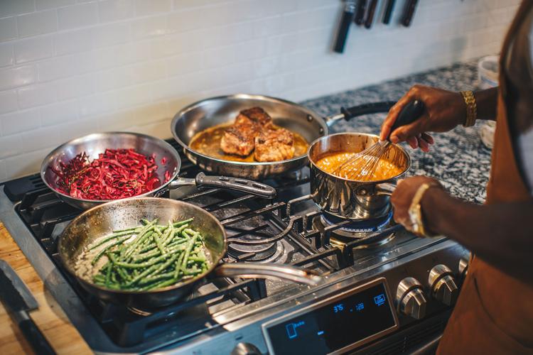 Darian Bryan’s red wine-braised short ribs