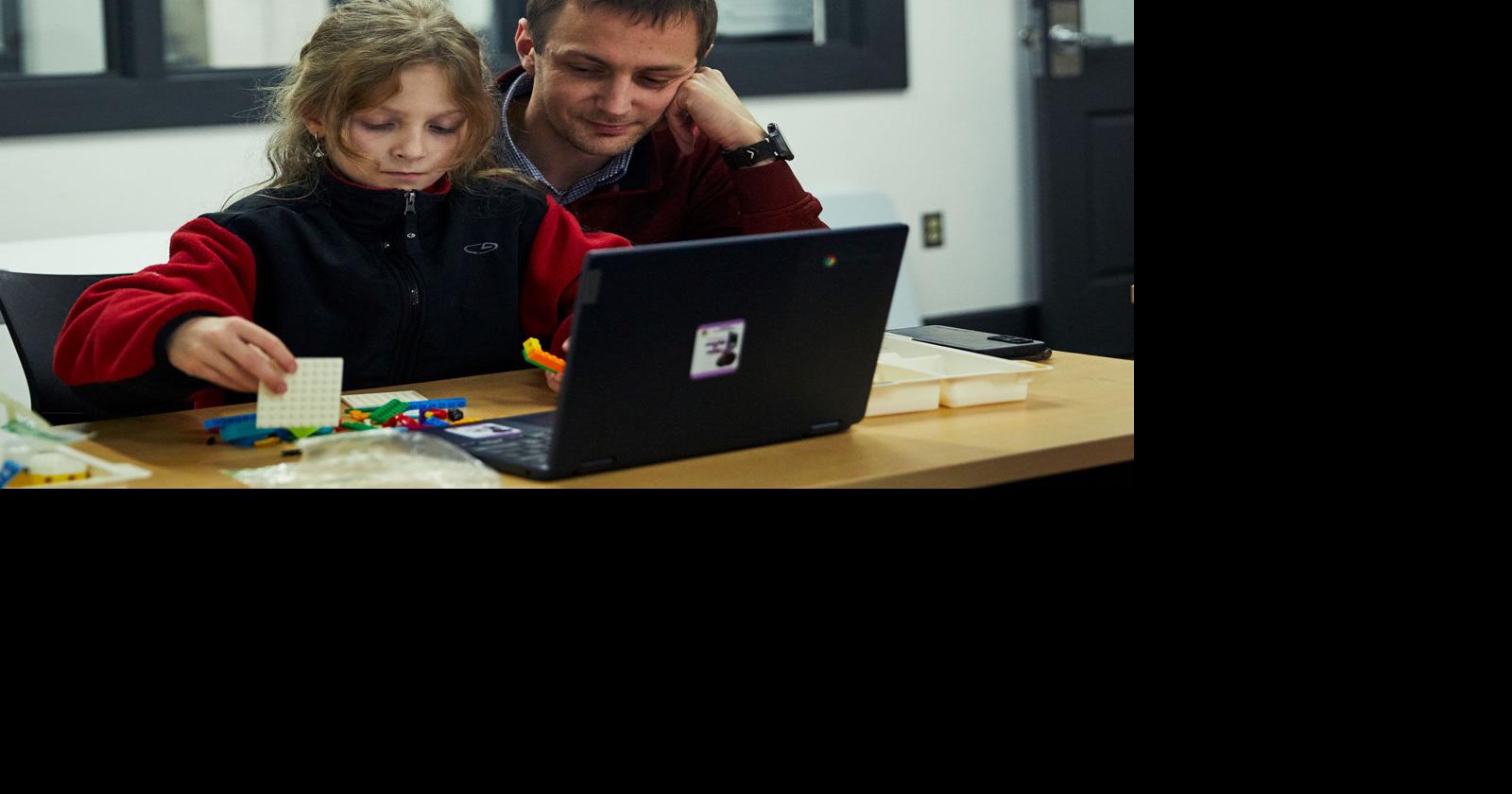 Building connections at Family Code Night