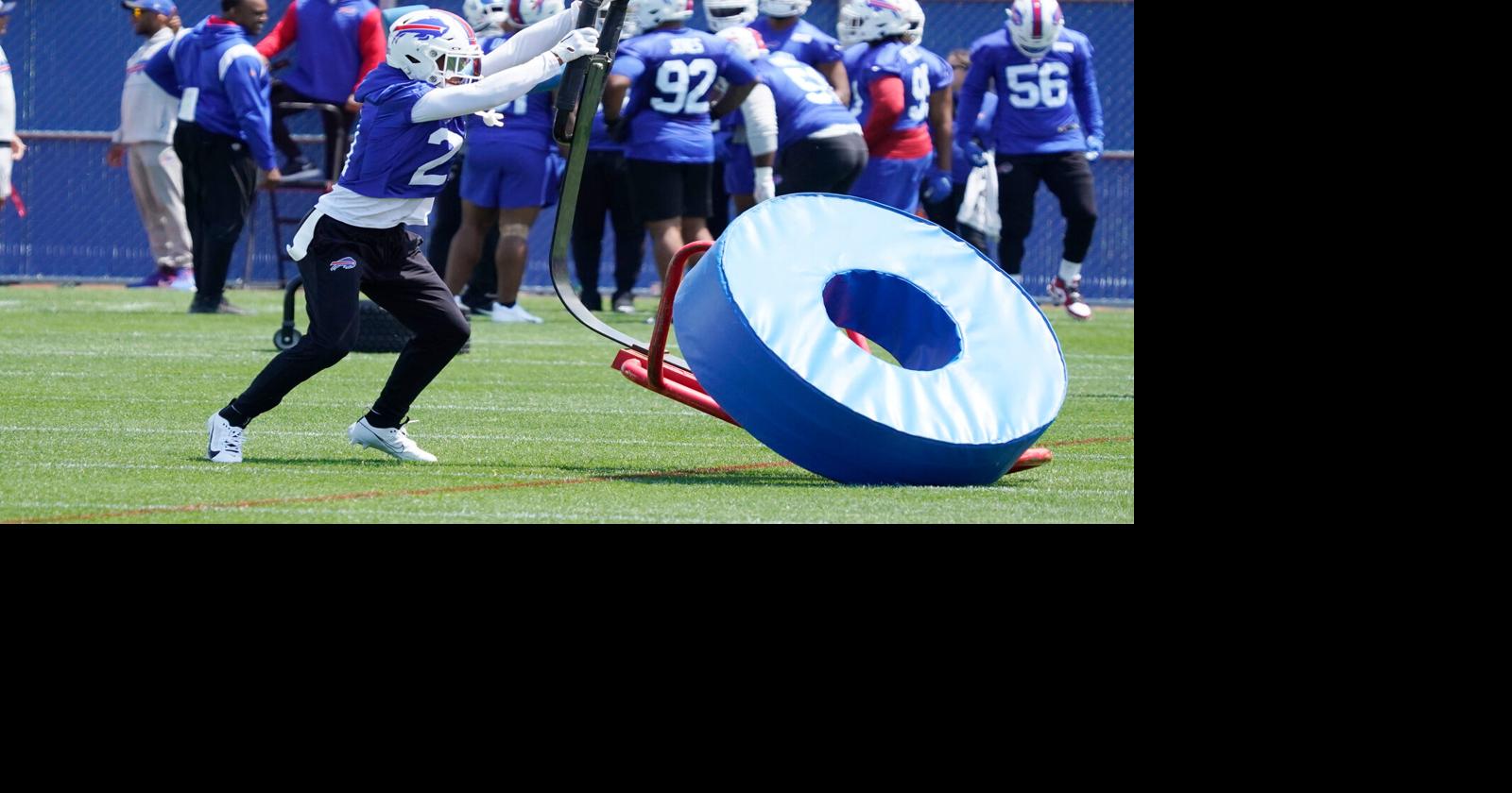 Bills' Khalil Shakir making push at WR with good spring
