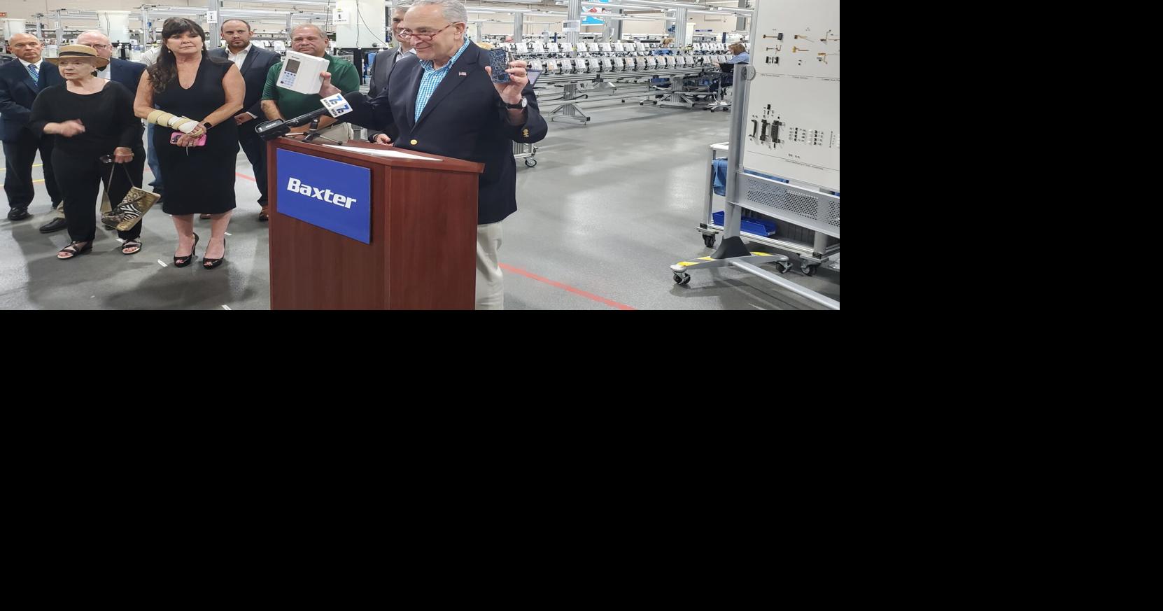 Chip shortage puts crimp in Baxter's pump production