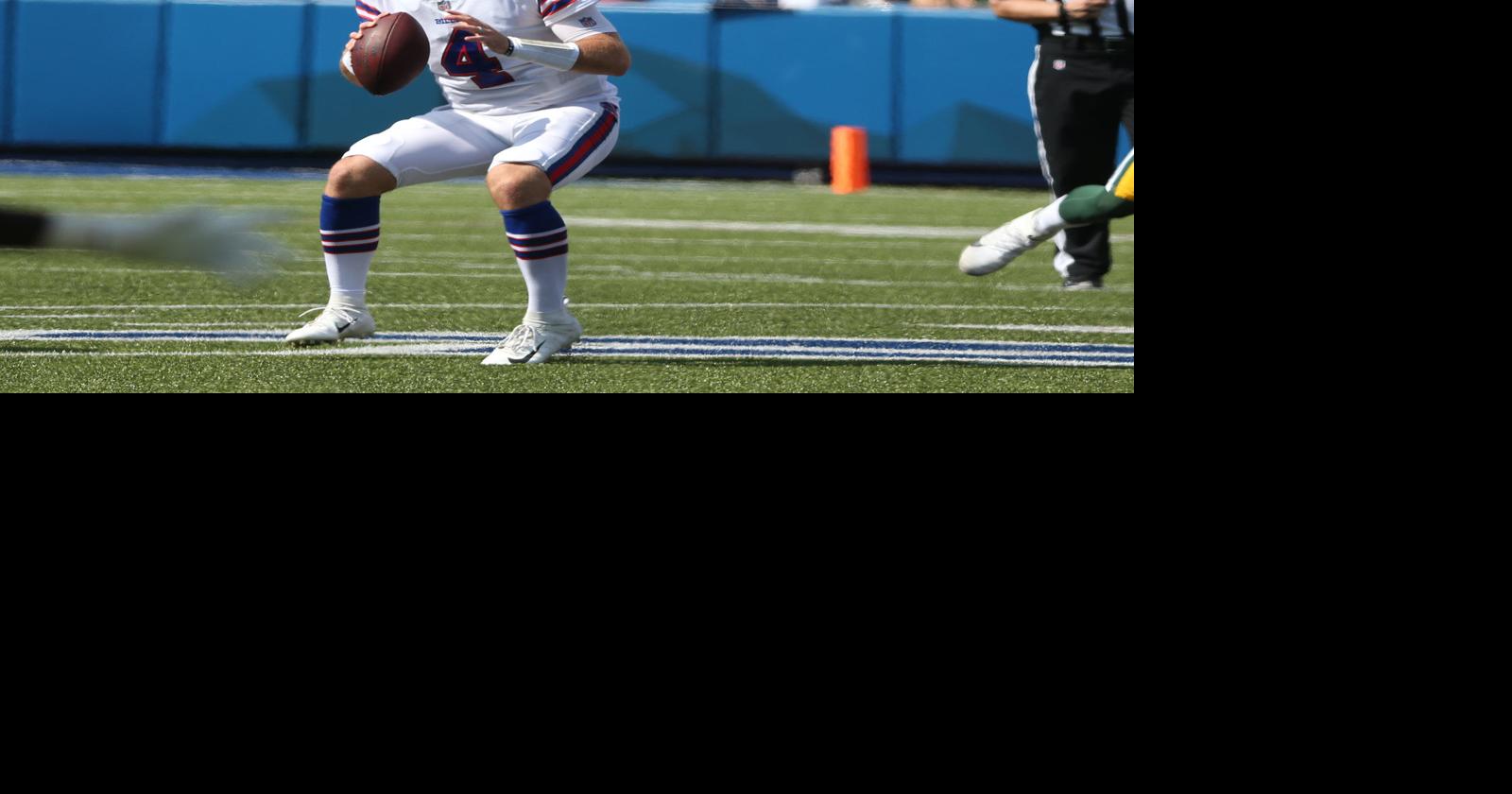 Jake Fromm enjoys an end zone moment, awaits word on Bills future