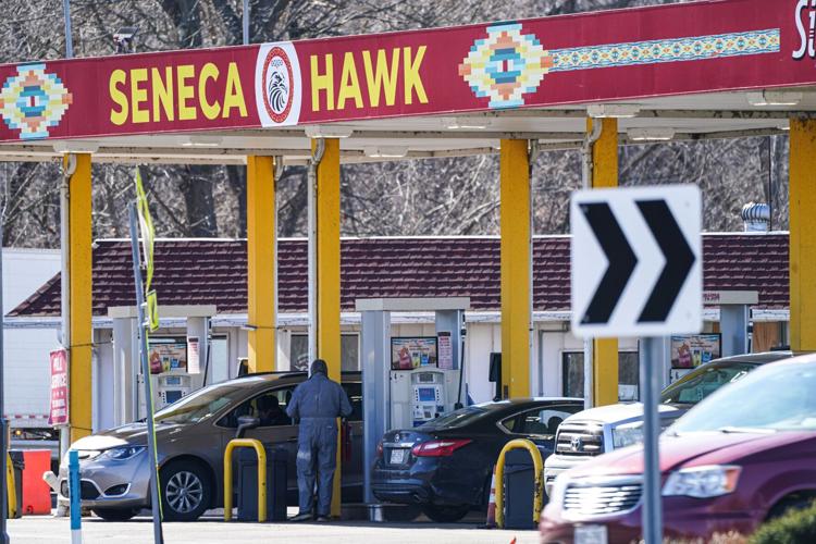 What's going on with gas on the Seneca reservation?