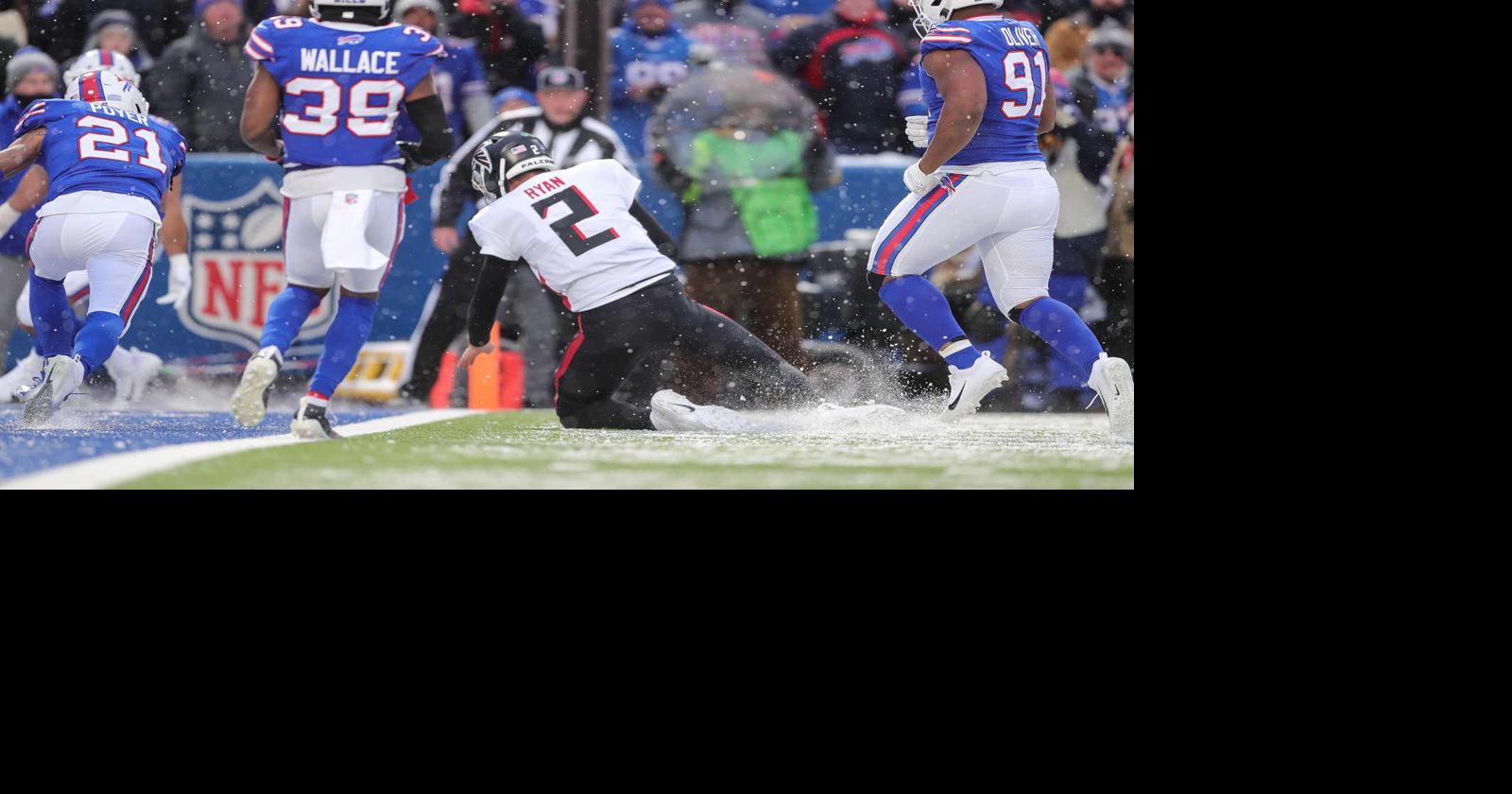 Bills' Jordan Poyer on what led to Matt Ryan's costly taunting penalty ...